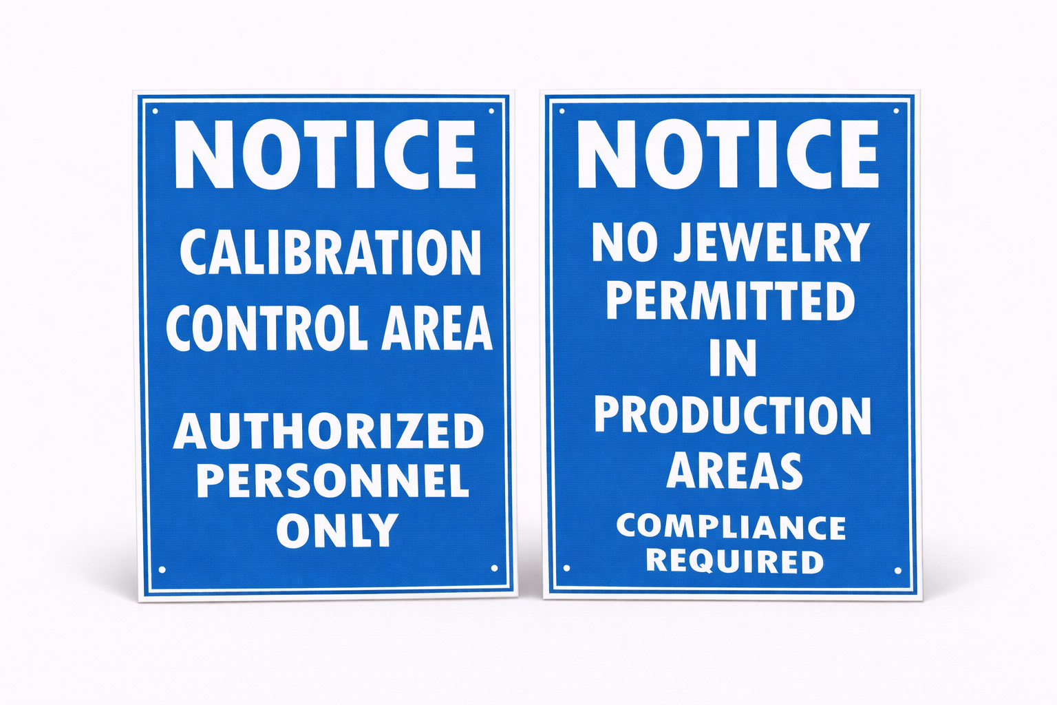 Notice Signs – Nature Coast Safety