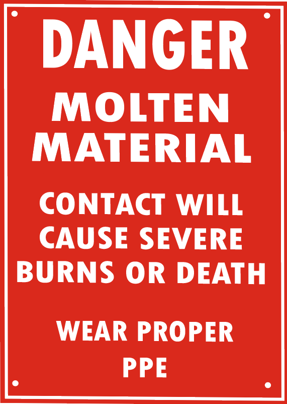 MOLTEN MATERIAL – Nature Coast Safety