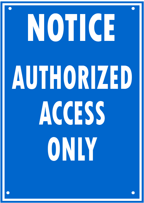 AUTHORIZED ACCESS ONLY – Nature Coast Safety