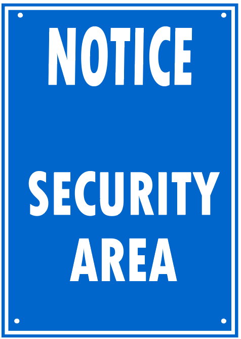 SECURITY AREA – Nature Coast Safety